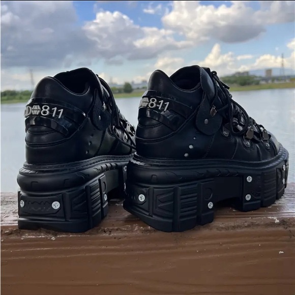 New Rock Style | Shoes | New P Rock Punk Chunky Platform Shoes Cd81 ...